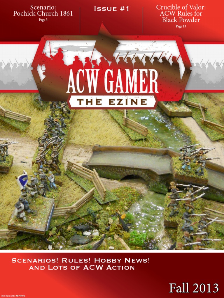 ACW Gamer 1 | PDF | Army Of Northern Virginia | Battle Of Fredericksburg