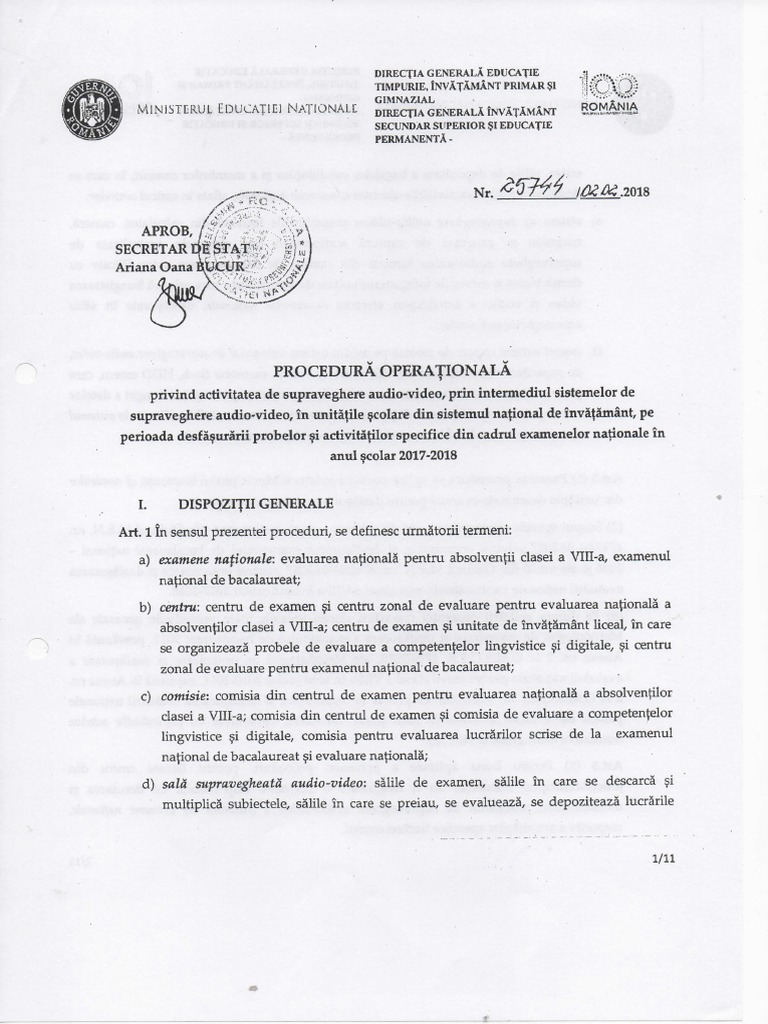 Procedura 25744 | PDF