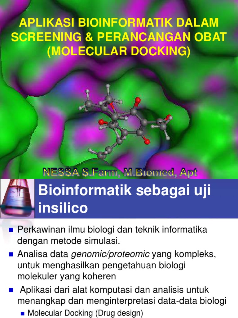 Aplikasi Molecular Docking Dalam Desain Obat Pdf Komputer
