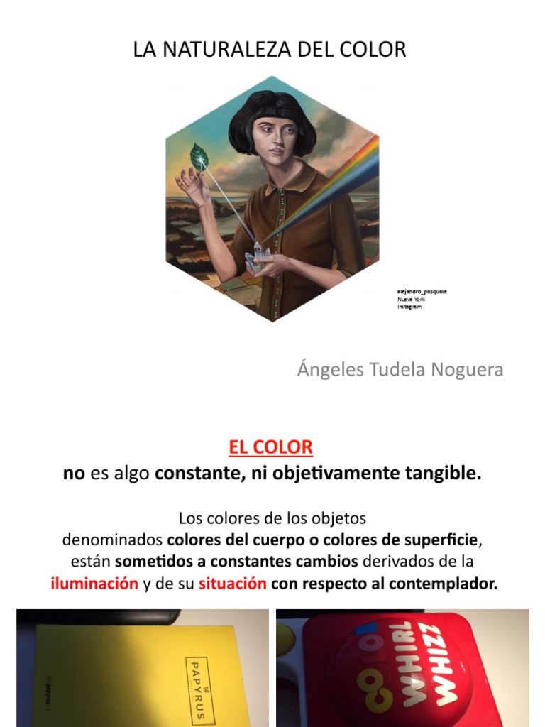 Tema II (1) - La Naturaleza Del Color | PDF | Percepción visual | Color