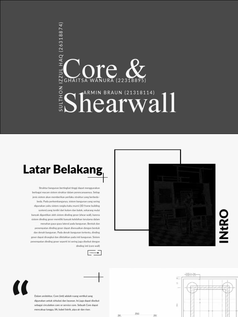 Core - Shearwall | PDF