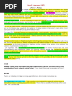 Lotus Case | PDF | Jurisdiction | International Law