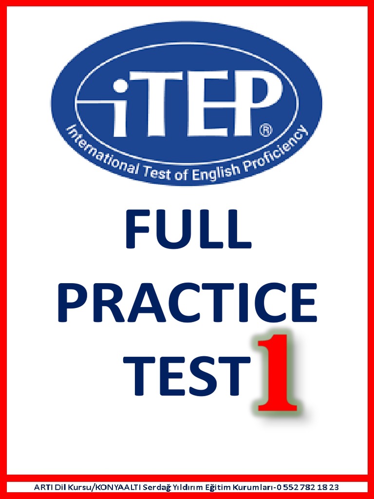 ITEP Writing Practice Test Guide | PDF | Career & Growth