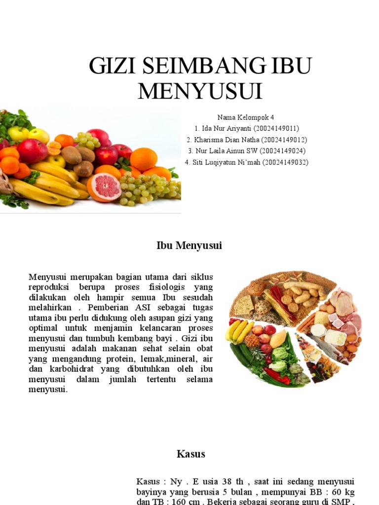 Menu Busui-1 | PDF