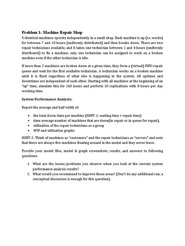 1 Simulation Pdf Information Technology Management Computer Science