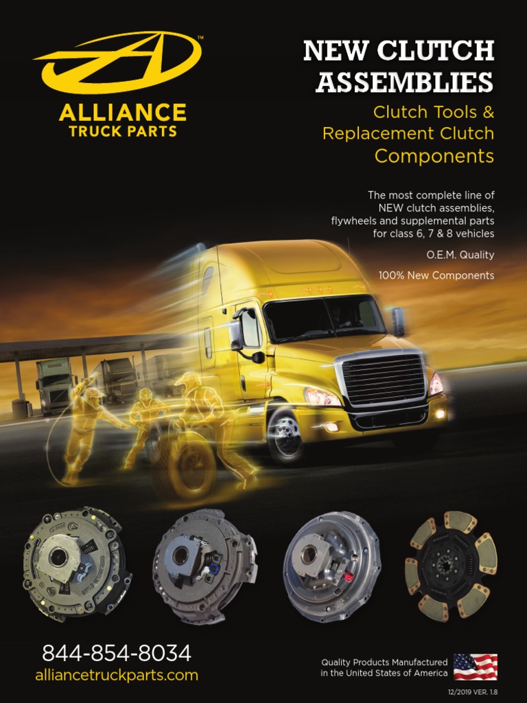 Alliance Catalog | PDF | Clutch | Transmission (Mechanics)