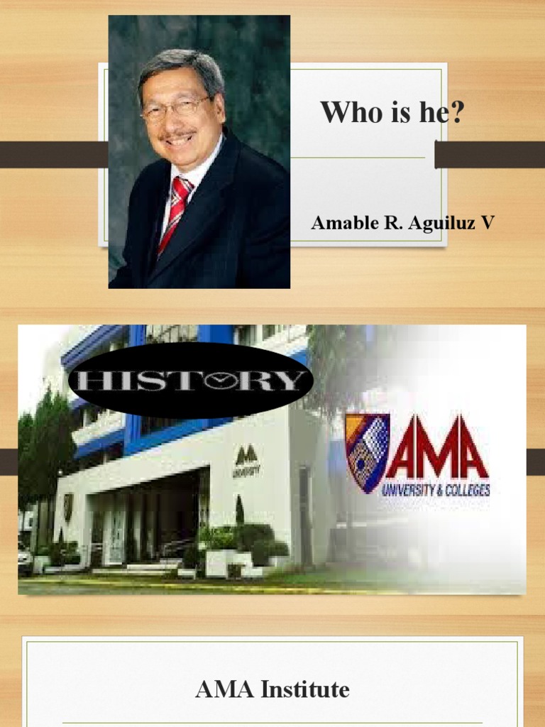 Who Is He?: Amable R. Aguiluz V | PDF | Further Education | Schools