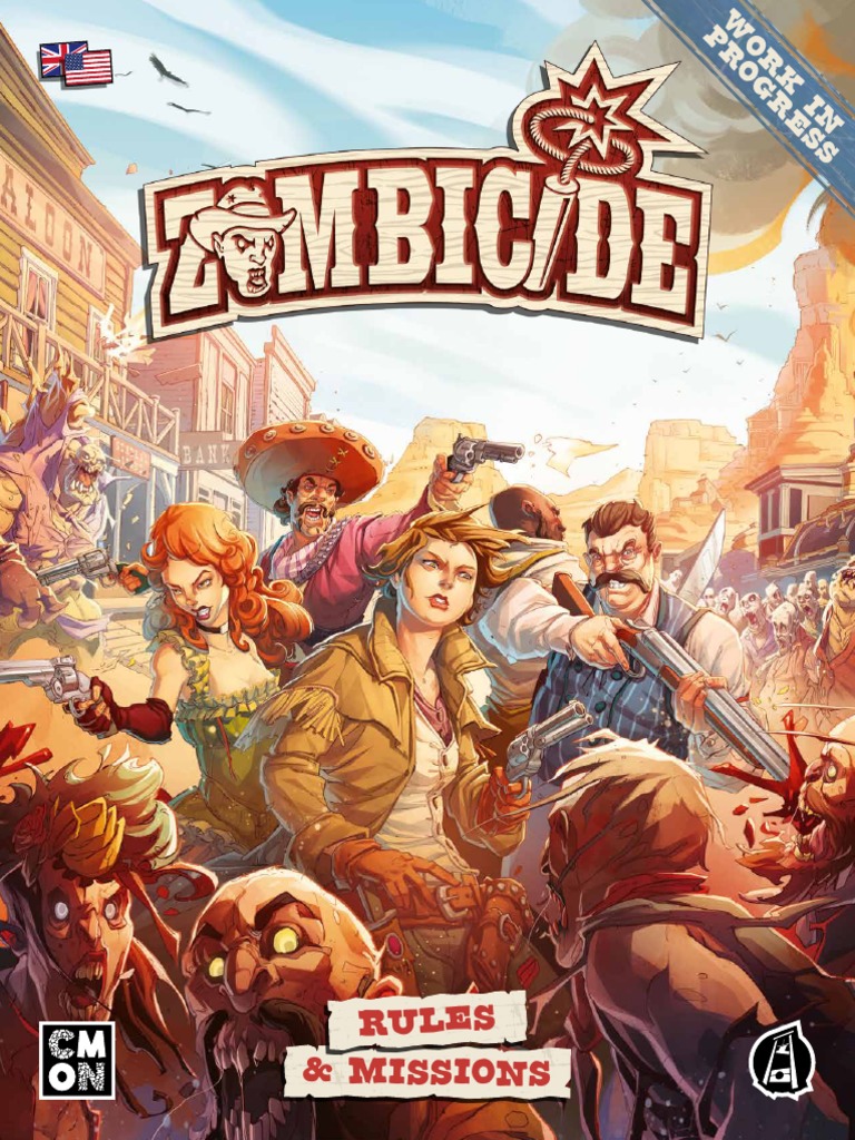 Zombicide Undead or Alive - WIP-Rulebook | PDF | Zombies | Weaponry