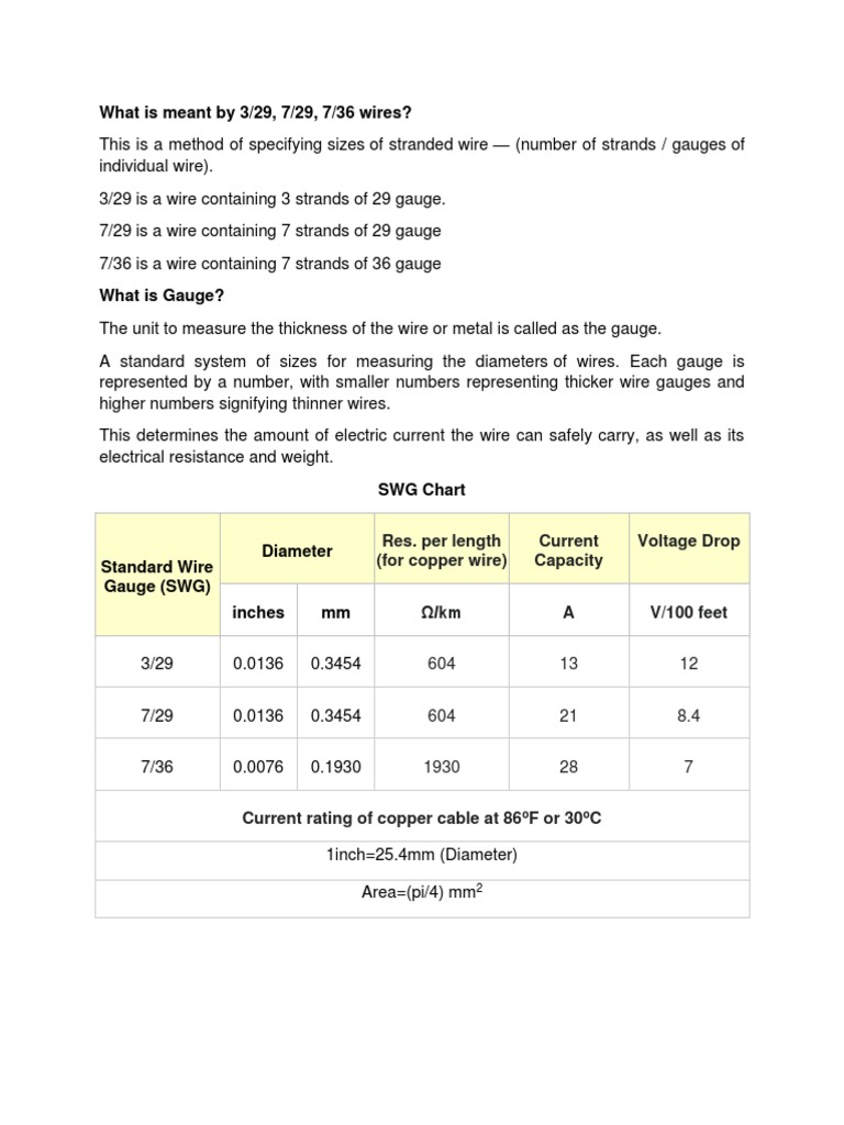 Wires Calculations | PDF | Electrical Wiring | Wire