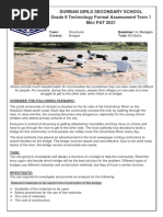 Grade 9 - Technology - PAT - Resource | PDF | Engineering