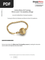 Rhino Commands | PDF | Computers | Technology & Engineering