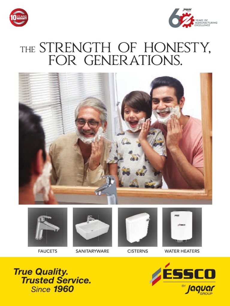 Essco Catalogue | PDF | Tap (Valve) | Shower