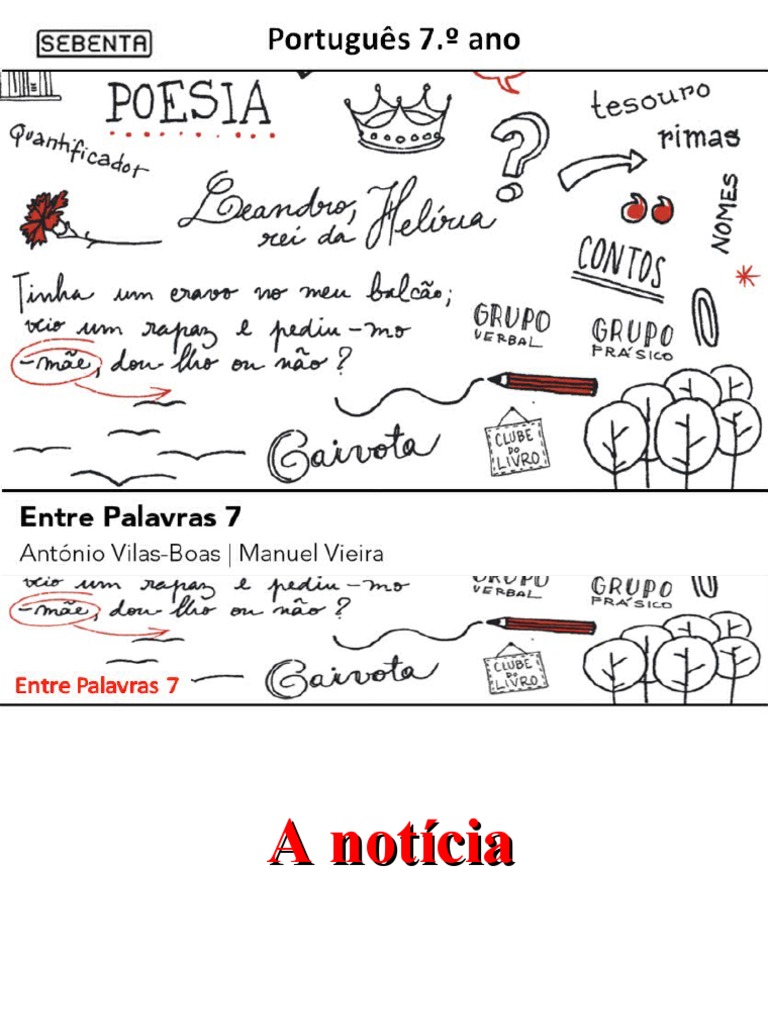 A Notícia - Definição e Estrutura | PDF | Advérbio | Linguística