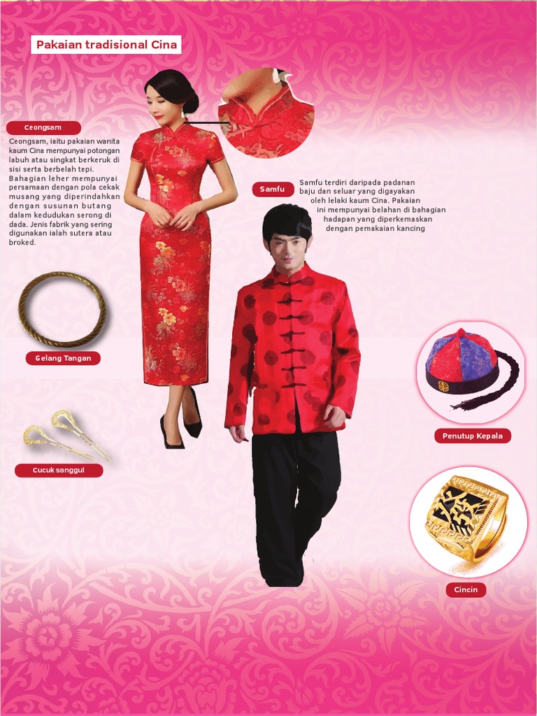 Pakaian Tradisional Cina: Samfu | PDF