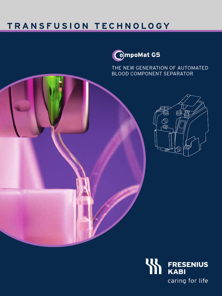 Transfusion Technology: The New Generation of Automated Blood Component ...