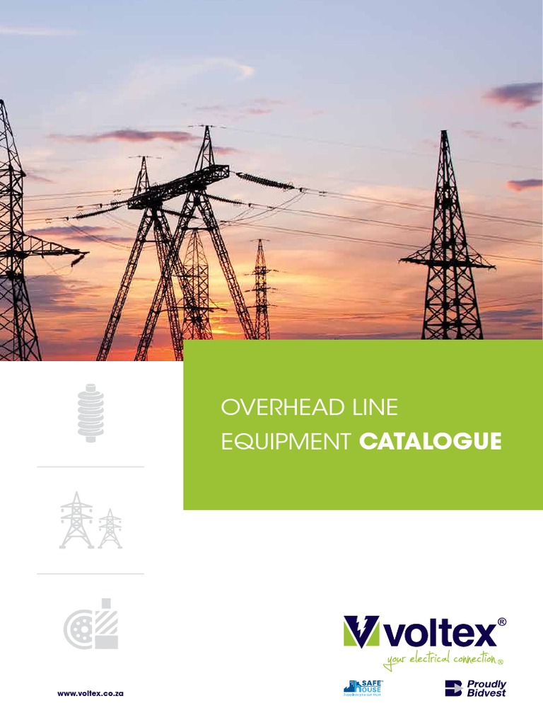 Overhead Line Equipment Catalogue | PDF | Insulator (Electricity ...