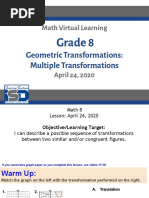 Transformation Review Answer Key | PDF | Cartesian Coordinate System ...