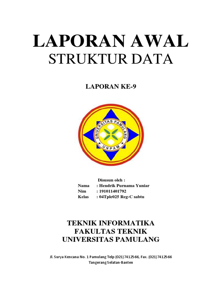 Laporan Awal Pertemuan 9 - Sorting Lanjut 2 | PDF