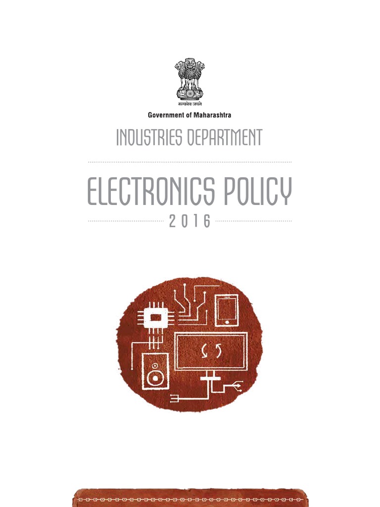 Mah Electronics Policy | PDF | Interest | Infrastructure