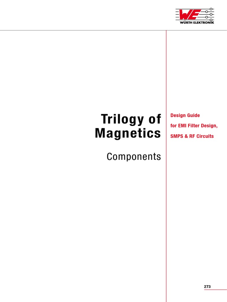 TrilogyofMagnetics - 5 - Components 2 | PDF | Inductor | Electromagnetic Interference