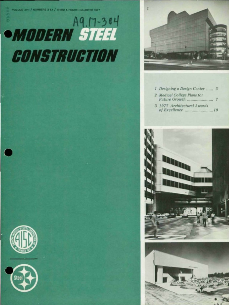 AISC 1977 v03-04 | PDF | Beam (Structure) | Vault (Architecture)