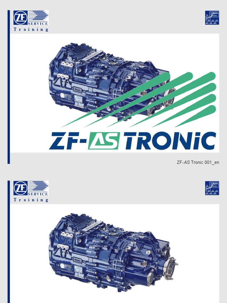 ZF-AS Tronic Transmission Overview | PDF | Transmission (Mechanics ...