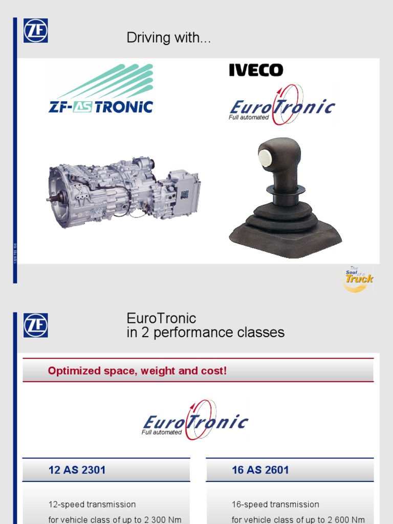IVECO EuroTronic Transmission Guide | PDF | Automatic Transmission ...