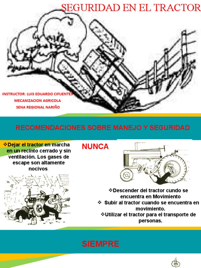 Seguridad en El Tractor | PDF | Tractor | Neumático