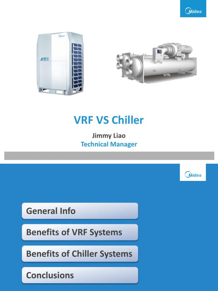 VRF VS Chiller: Technical Manager | PDF | Transport Phenomena | Civil ...