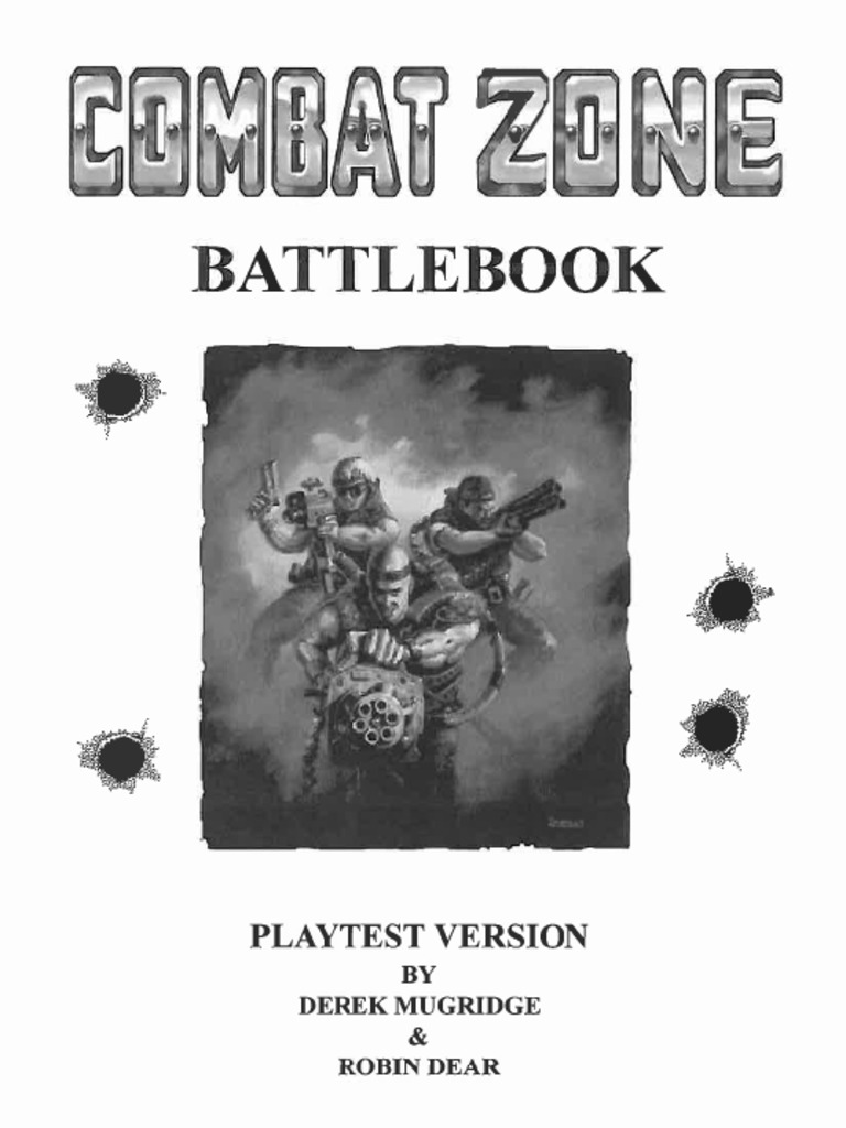 Combat Zone Battle Book | PDF