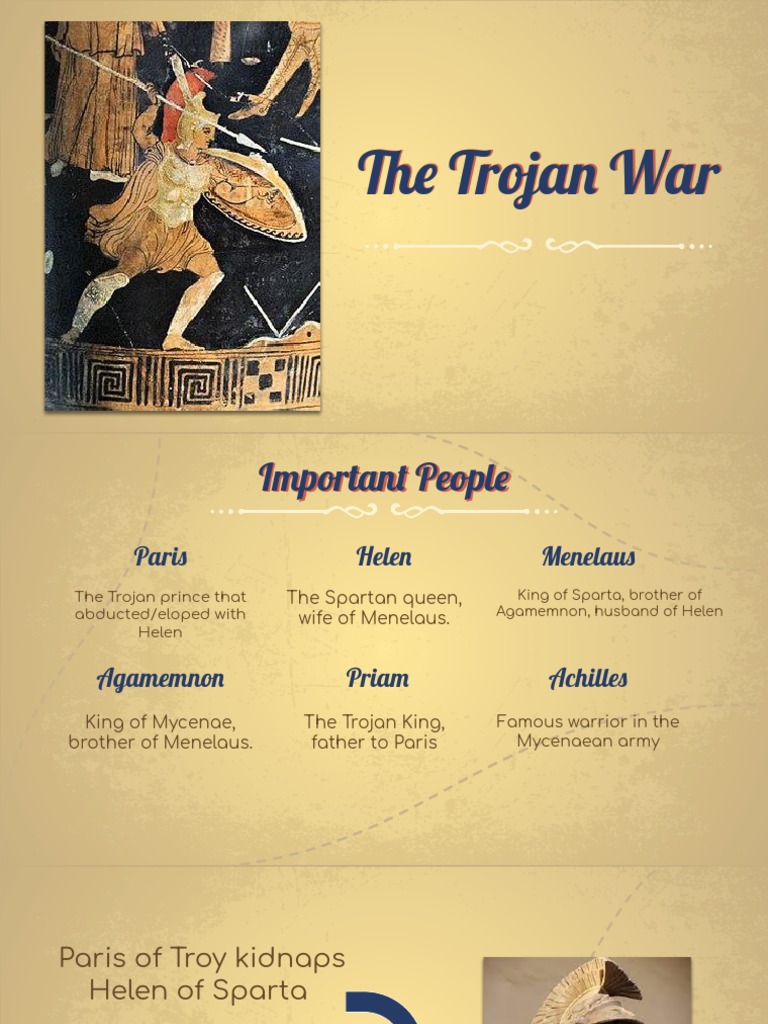 The Trojan War | Download Free PDF | Paris (Mythology) | Trojan War