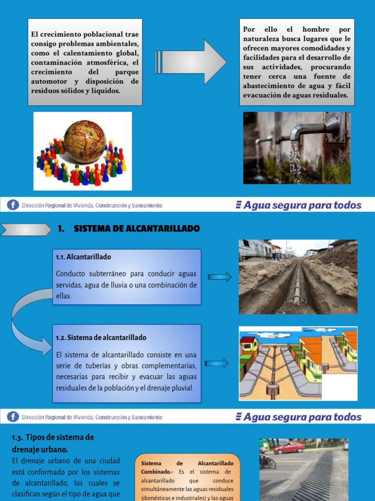 Disposición Sanitaria de Excretas - PTAR | PDF | Aguas residuales | Alcantarillado