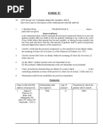 How To Fill Gratuity Form F | PDF | Gratuity | Government