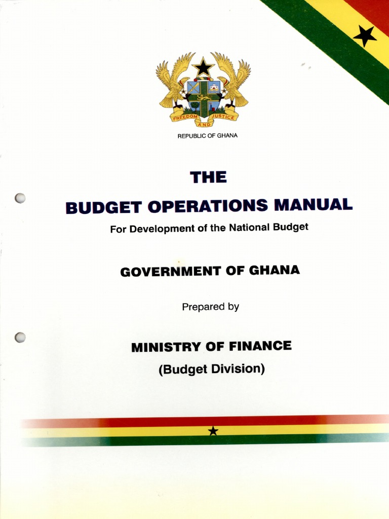 Budget Operations Manual | PDF | Macroeconomics | Budget