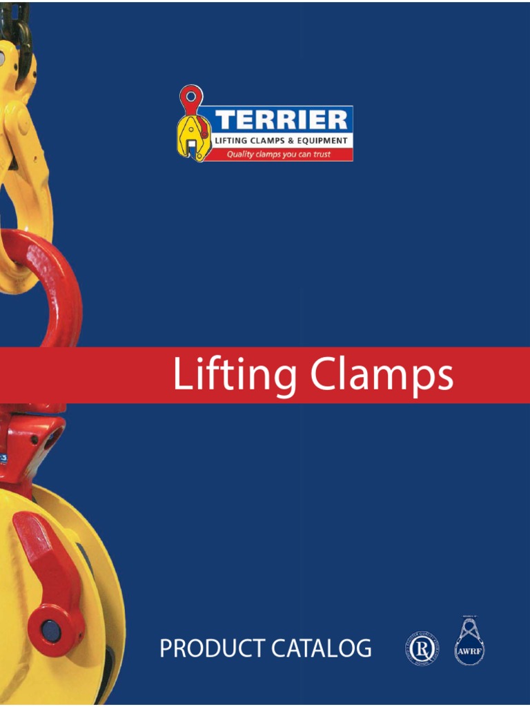 Terrier Lifting Clamps | PDF | Crane (Machine) | Beam (Structure)