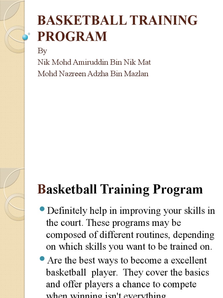 Basketball Training Program 2 | PDF | Physical Exercise | Recreation