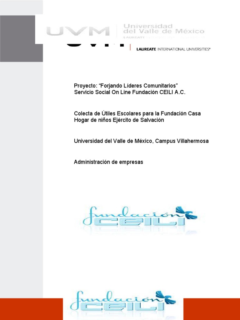 Fundación CEILI | PDF | Crecimiento personal y profesional | Ciencias sociales