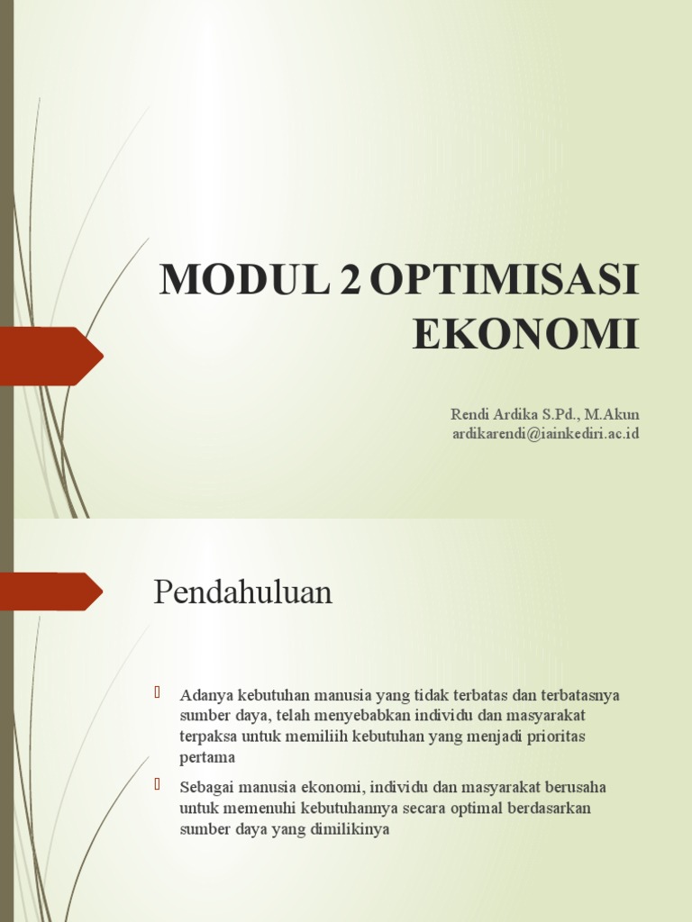 Teknik Optimisasi Dan Alat Manajemen Baru | PDF