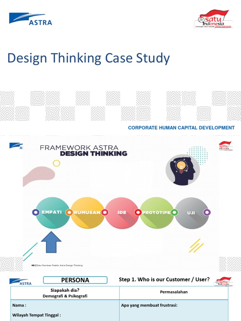 Template Design Thinking-1 | PDF