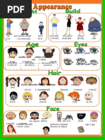 Describing Physical Appearance Guide | PDF | Adjective | Noun