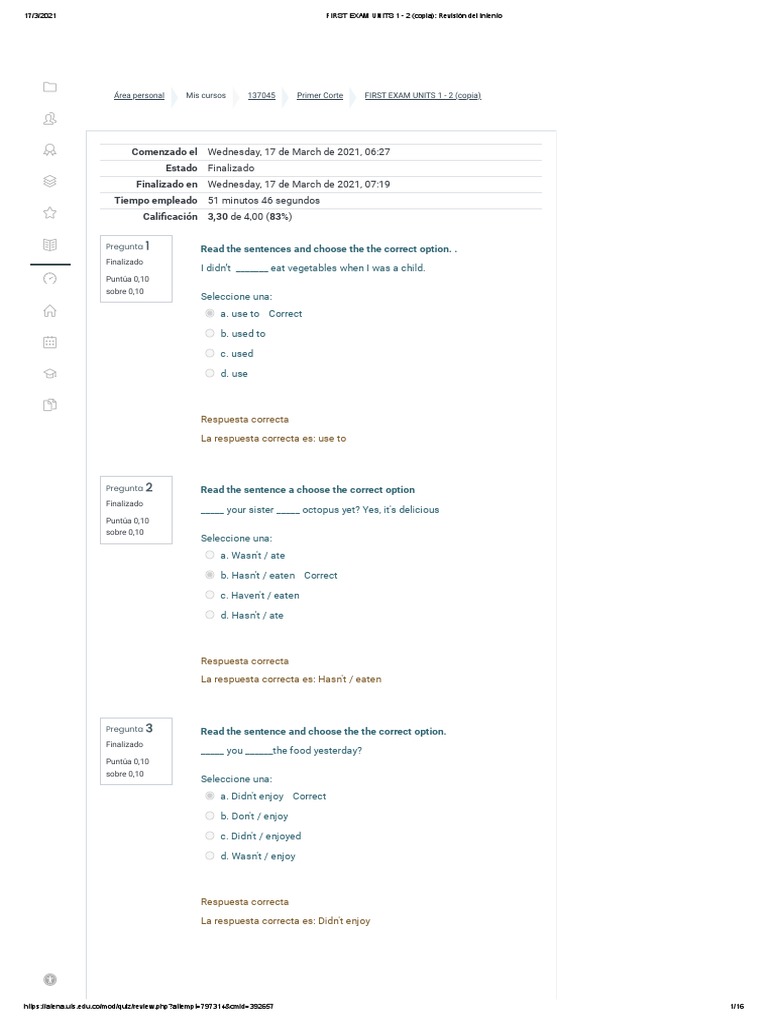 English Exam Review | PDF