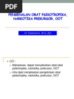 Narkotika, Psikotropika, Prekursor Dan OOT | PDF