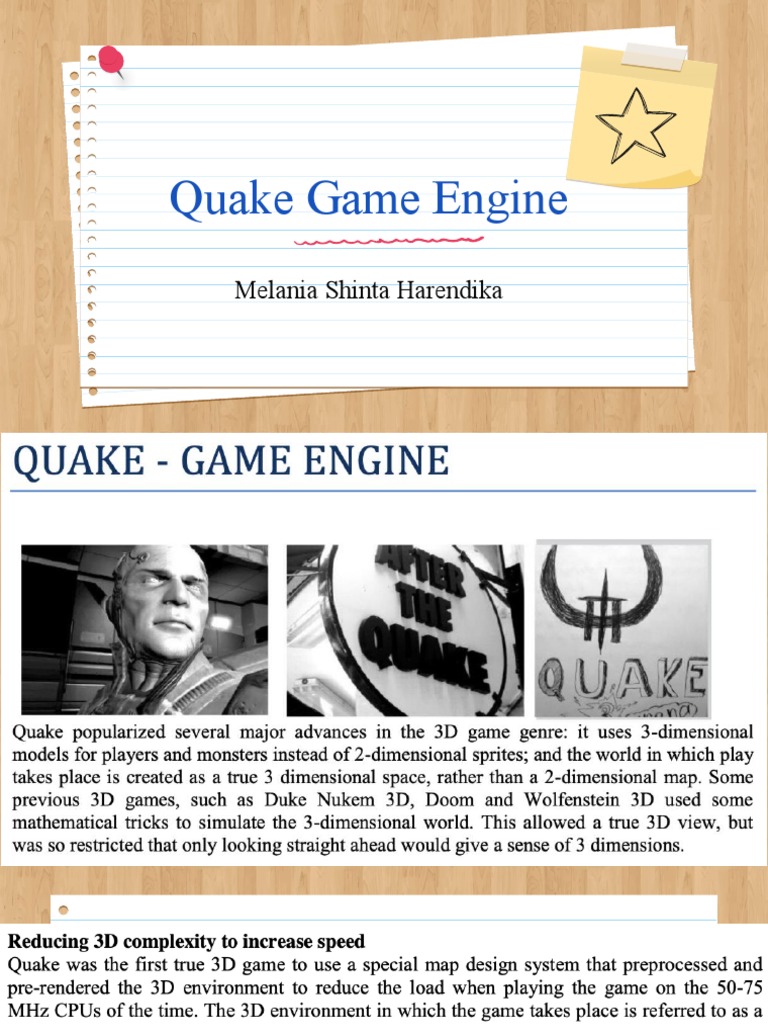 Quake Engine: A Gamer's Favorite | PDF