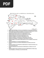Lista de 158 Municipios en RD | PDF | República Dominicana
