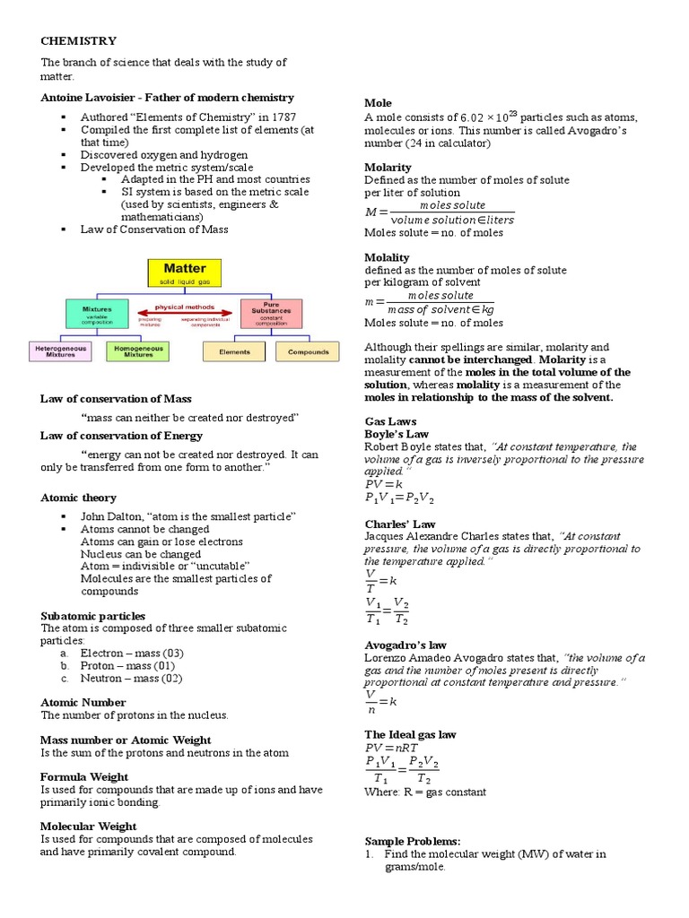 M Moles Solute Volume Solution Liters | PDF | Mole (Unit) | Gases
