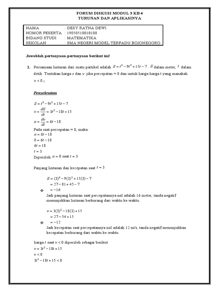 Desy Ratna Dewi M 3 KB 4 | PDF | Metode & Bahan Ajar