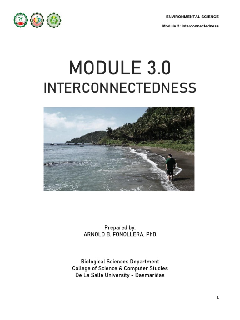 Interconnected Ecosystem Components and Organism Interactions | PDF ...