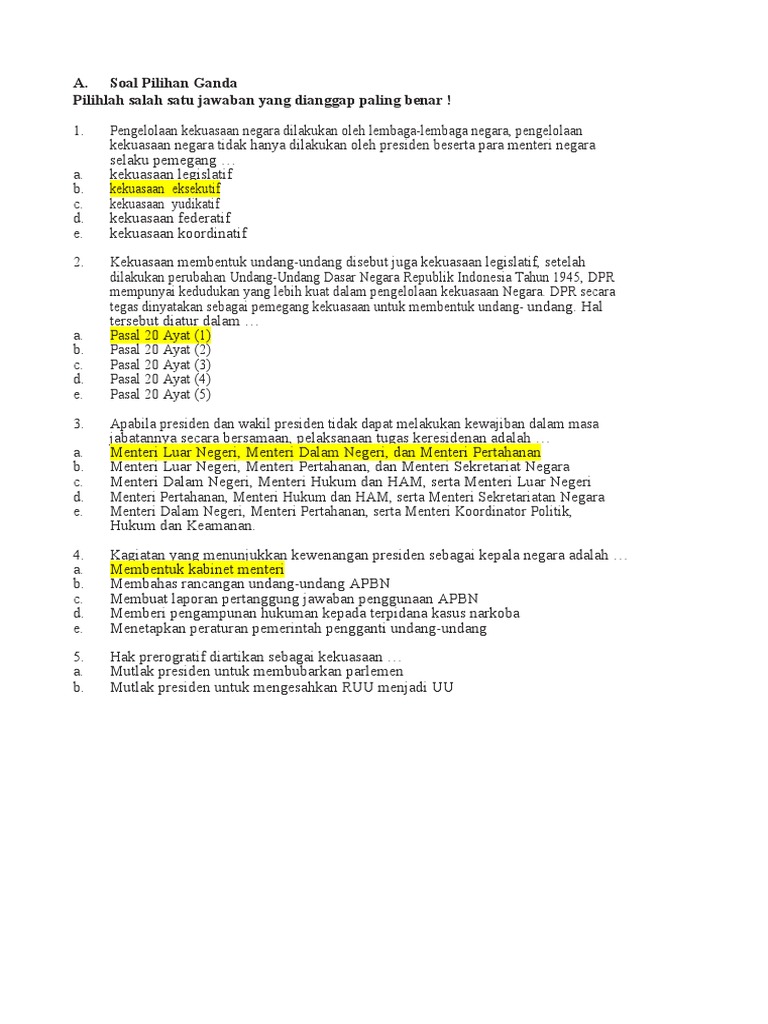 Latihan-Soal PG | PDF