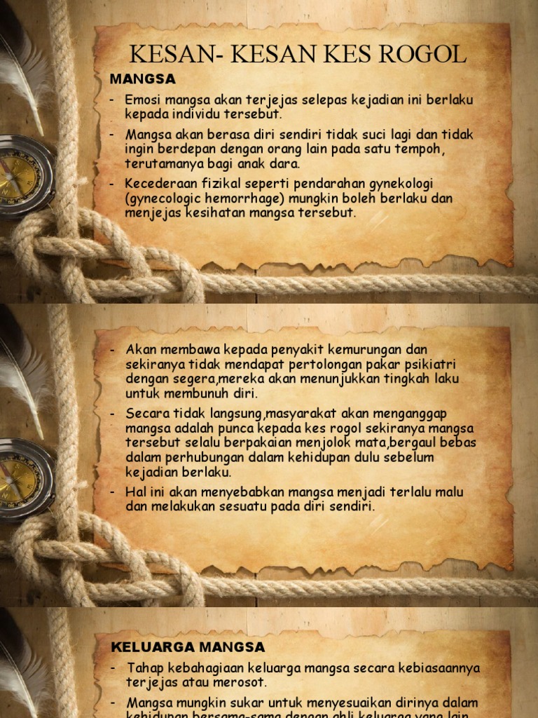 Kesan - Kesan Kes Rogol | PDF