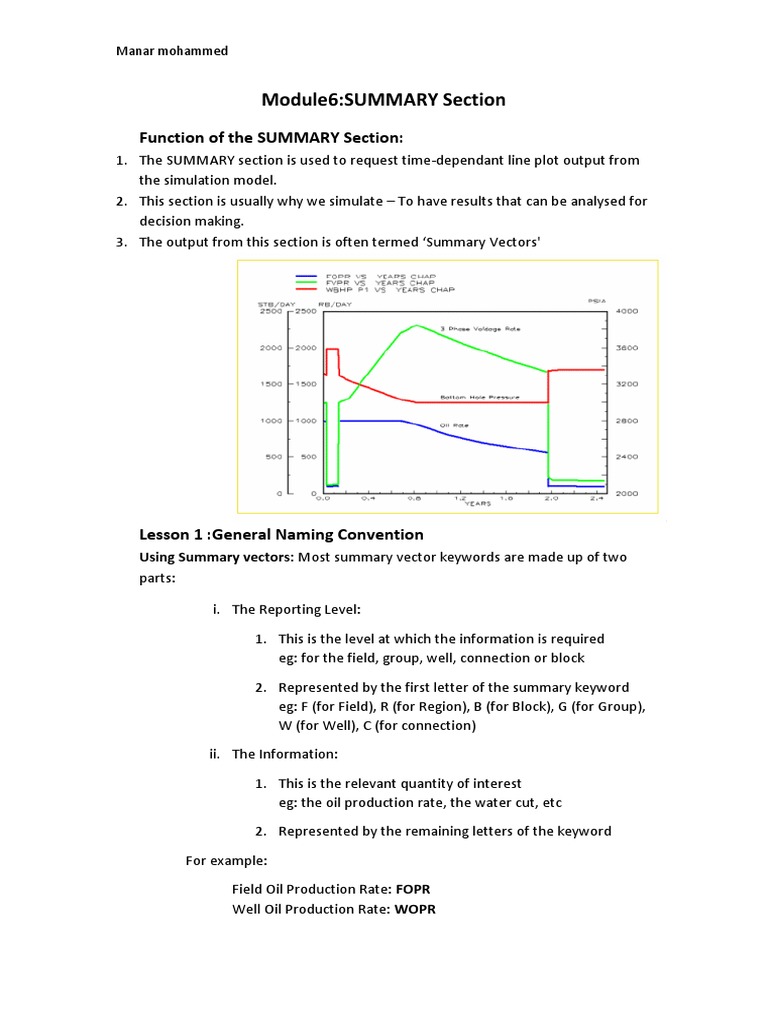 Module6:SUMMARY Section | PDF | Computing | Business